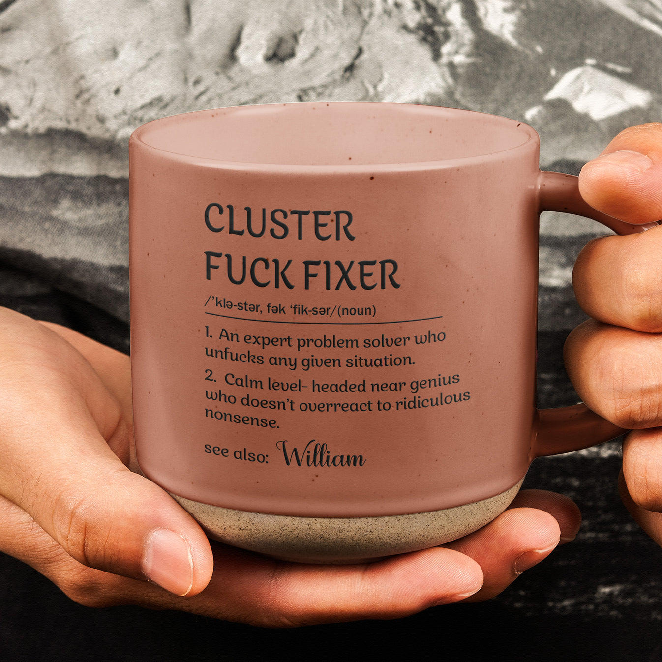 Funny Boss Mug - Cluster F*Ck Fixer- Gifts For Women, Men, Coworker ...