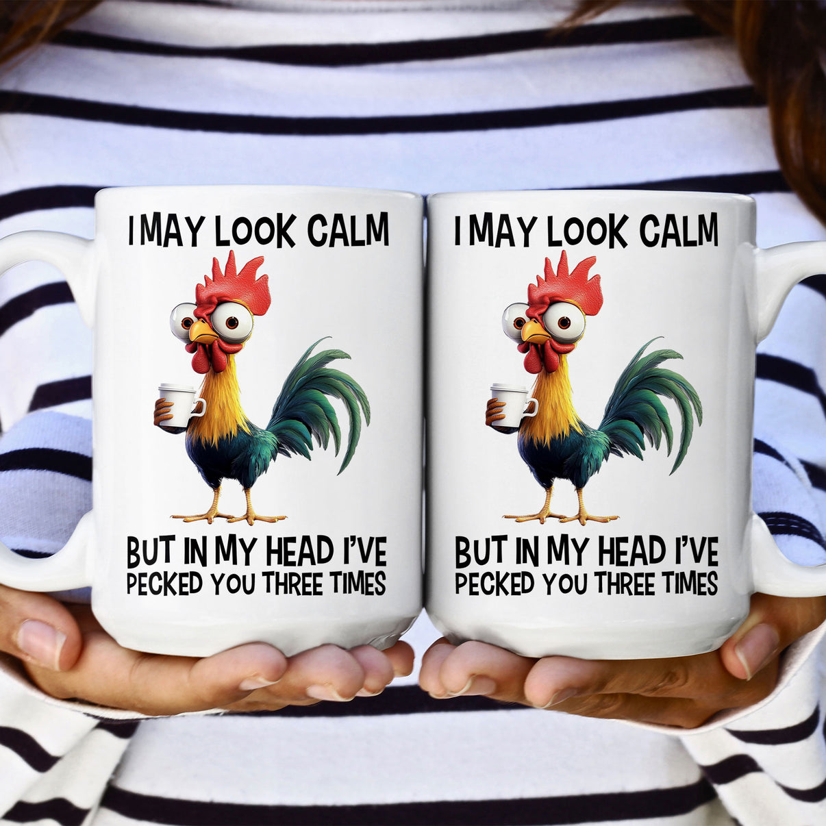 Funny Chicken Mug - I've Pecked You - Fun Gifts For Coworker, Friends ...