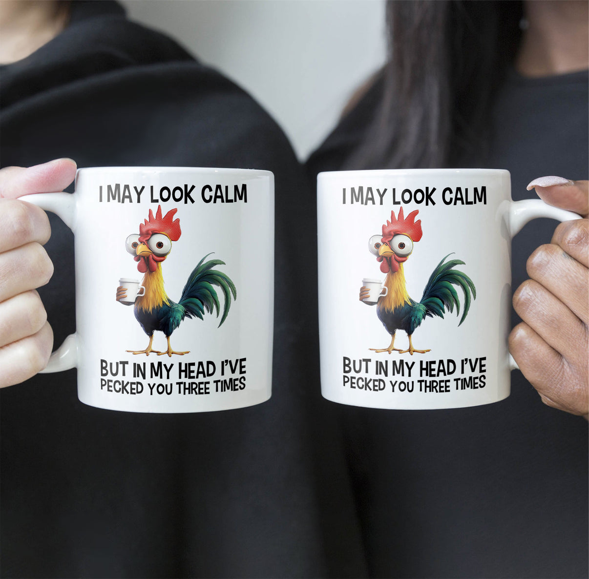Funny Chicken Mug - I've Pecked You - Fun Gifts For Coworker, Friends ...