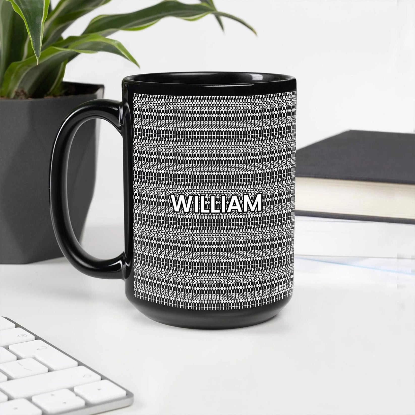 Funny Hidden Swear Words For Coworkers, Self Gift - Personalized Mug ...