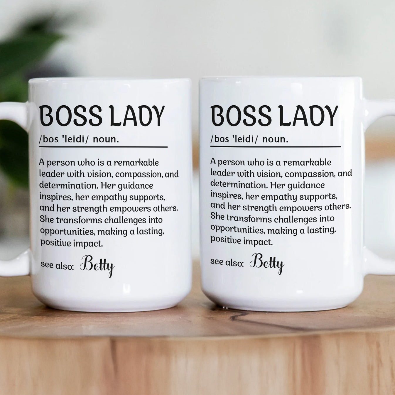 Funny Mug - Definitions - Exchange Gifts For Coworkers, Boss, Boss Lady ...