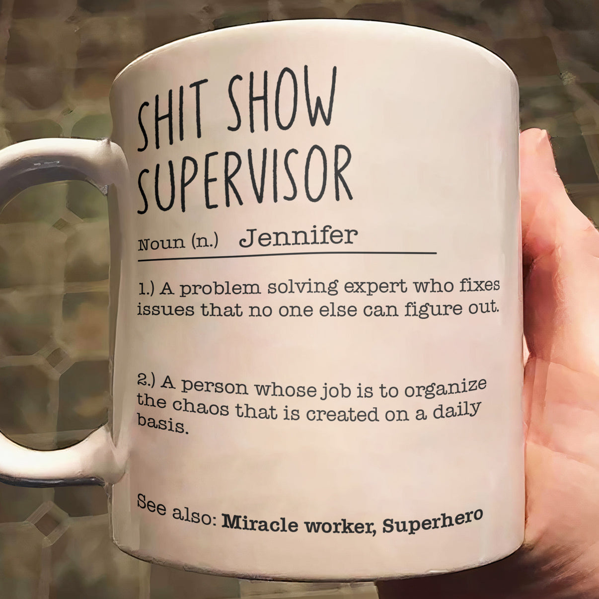 Funny Mug - Sh*T Show Supervisor - Fun Gifts For Coworker, Friends ...