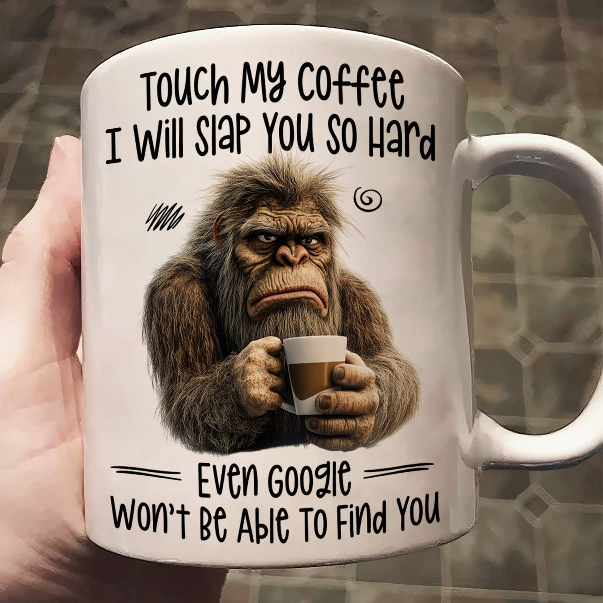 Funny Mug - Touch My Coffee I Will Slap You So Hard - Fun Gifts For ...