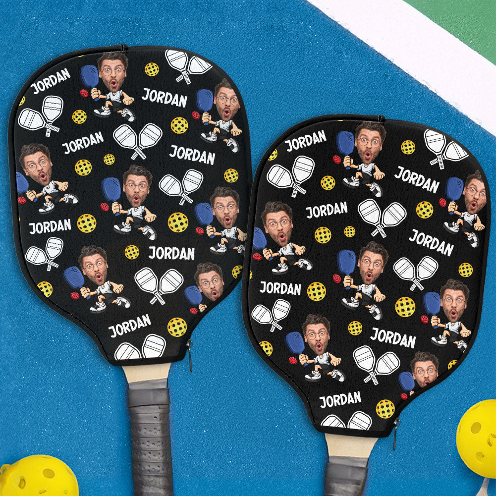 Funny Pickleball Poses Custom Face - Personalized Photo Pickleball ...