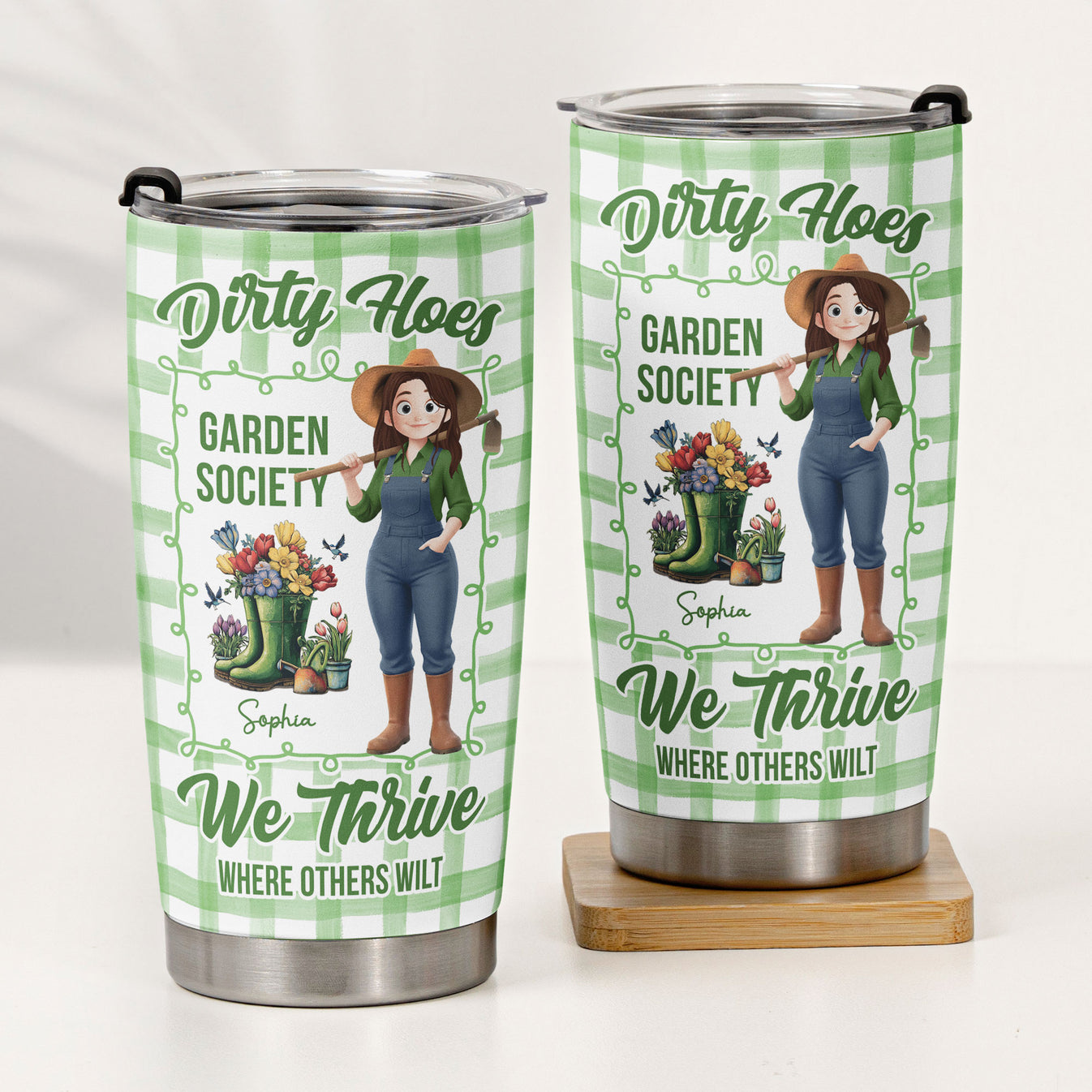 Garden Hoes Social Club Hydrated & Hella Inappropriate - Personalized ...