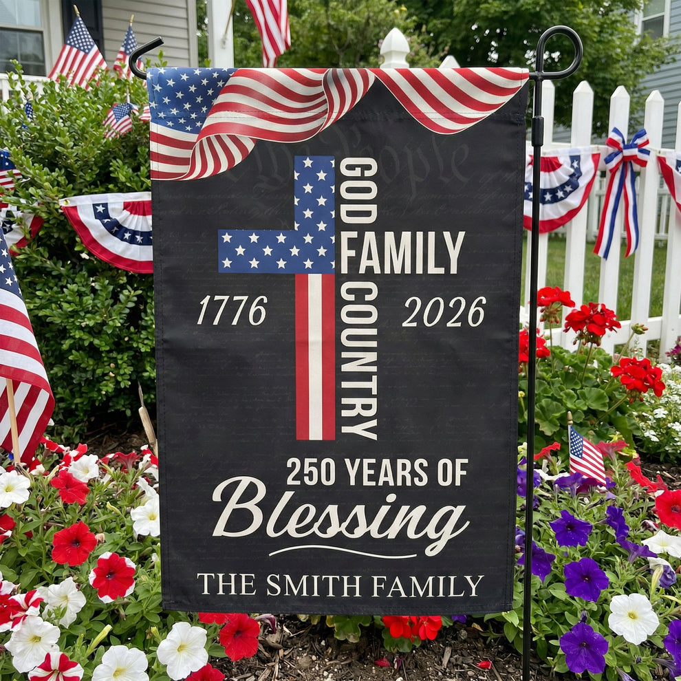 God Family God Country - Personalized Flag – Macorner