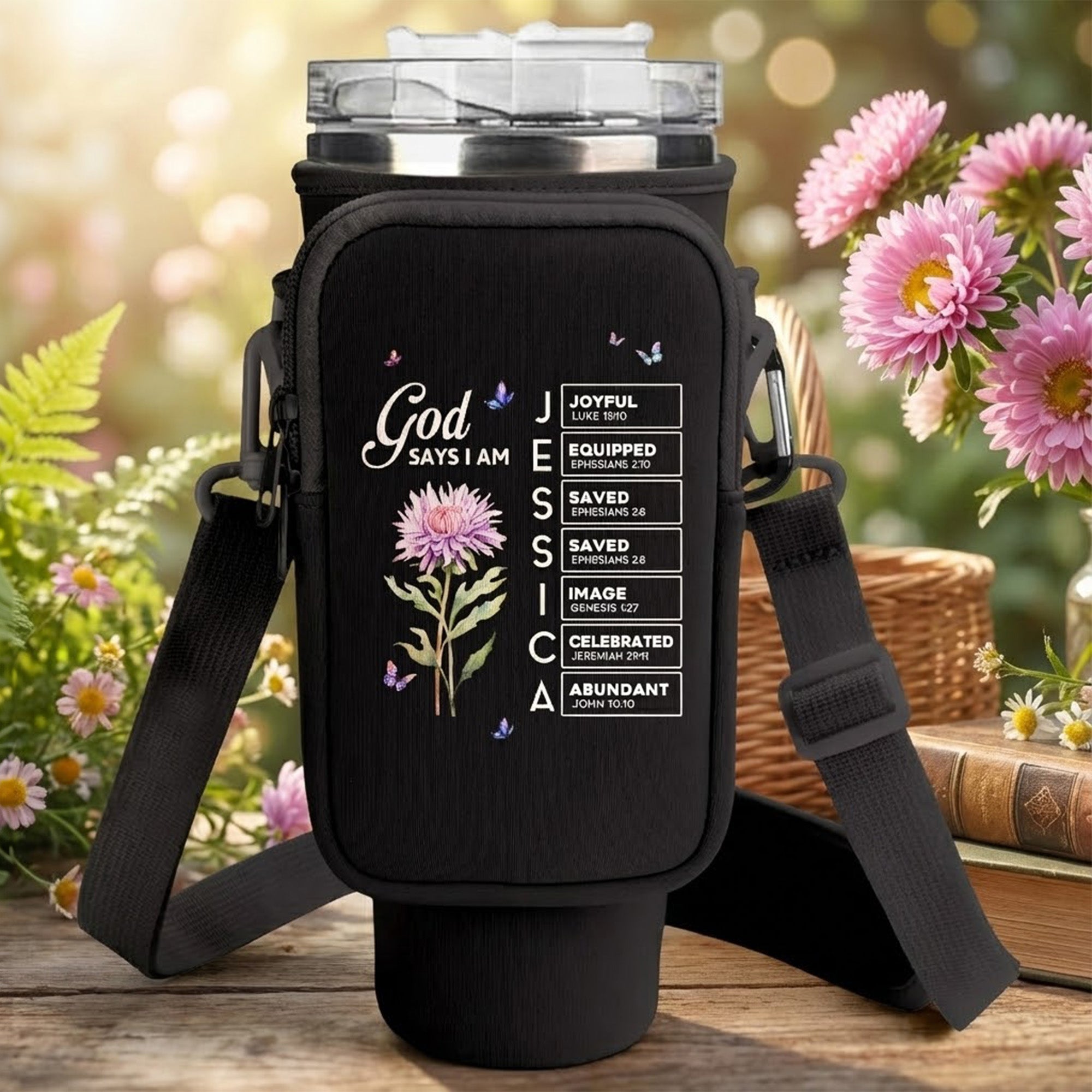God Says I Am Name In Bible Verse New Version - Personalized Water Bot ...
