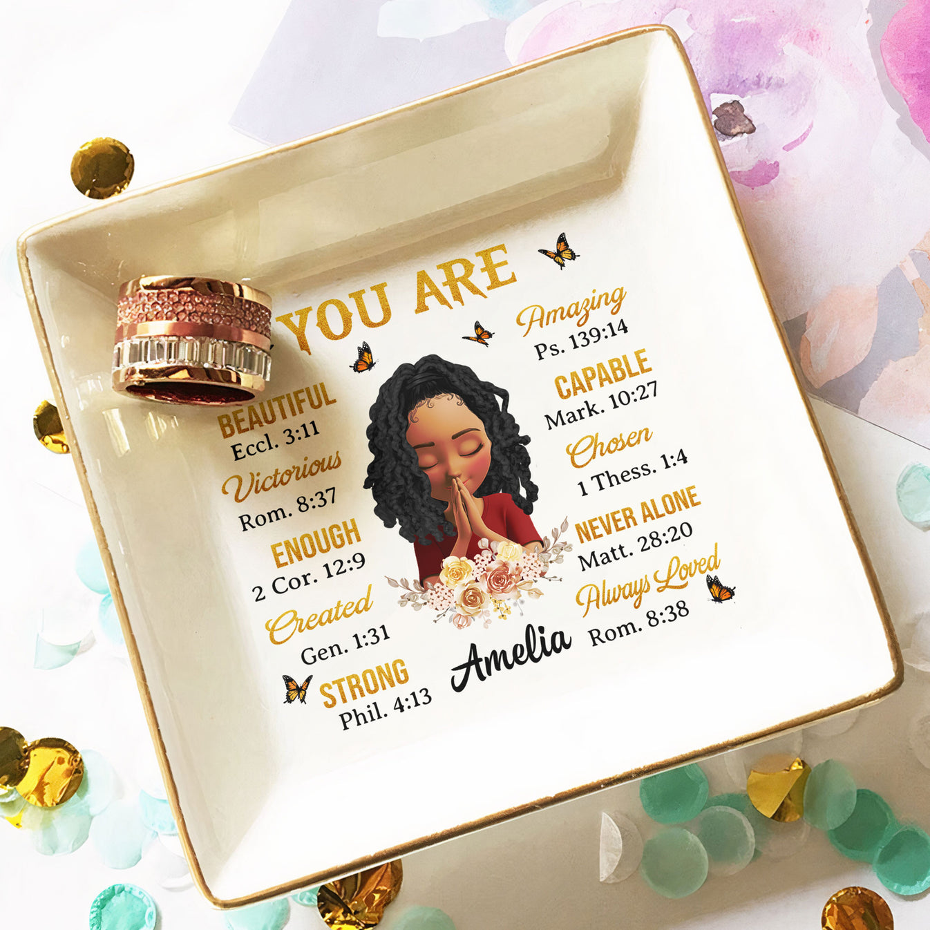 God Says You Are In Bible Verses Gift For Her - Personalized Jewelry ...