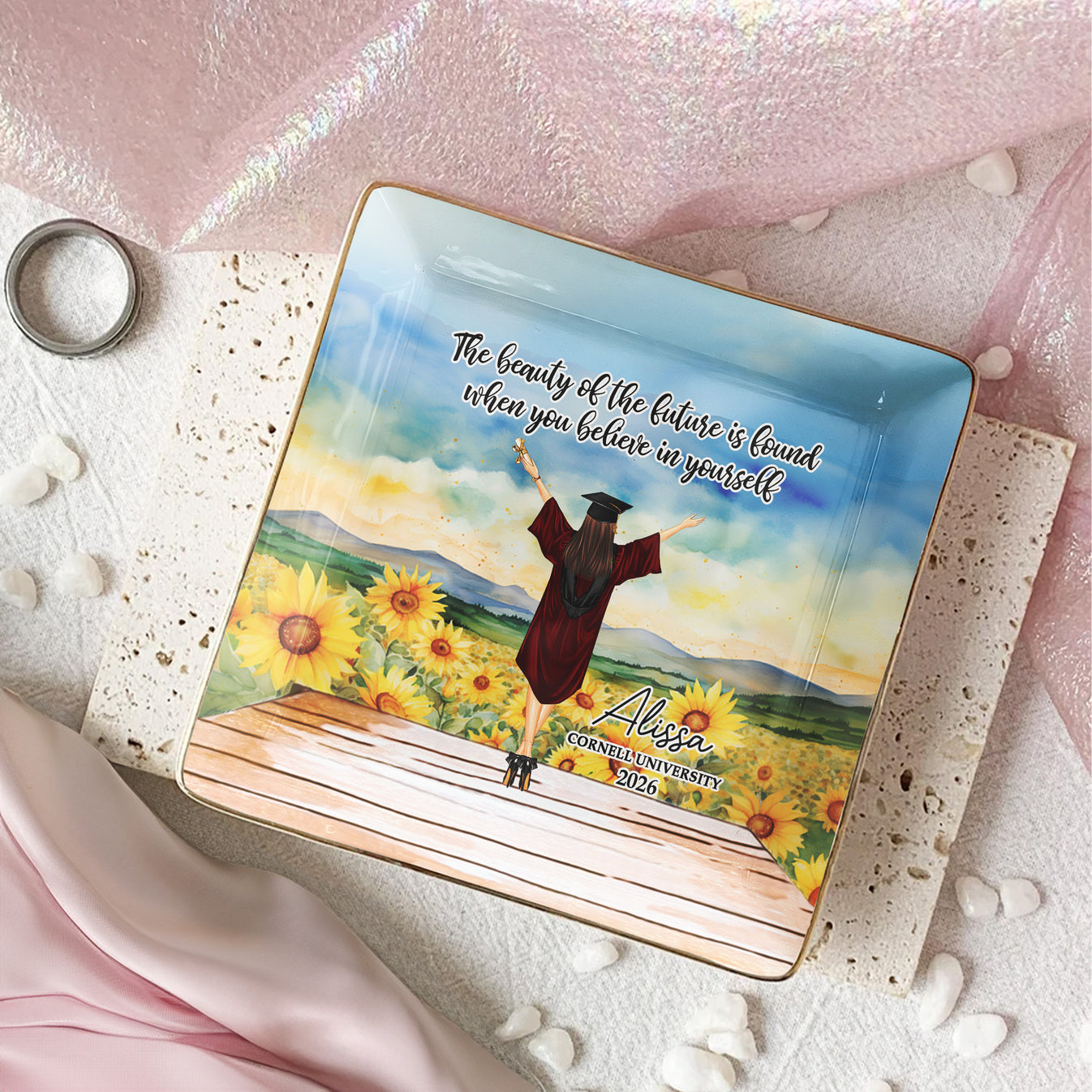 Graduation Gift The Beauty Of The Future Is Found - Personalized Jewel ...