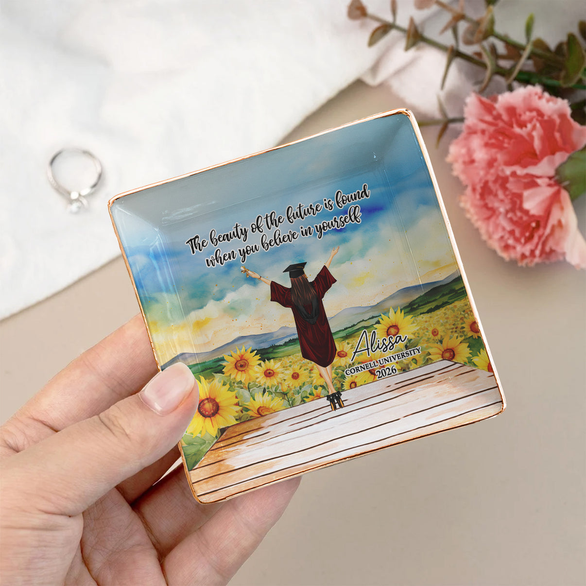 Graduation Gift The Beauty Of The Future Is Found - Personalized Jewel ...