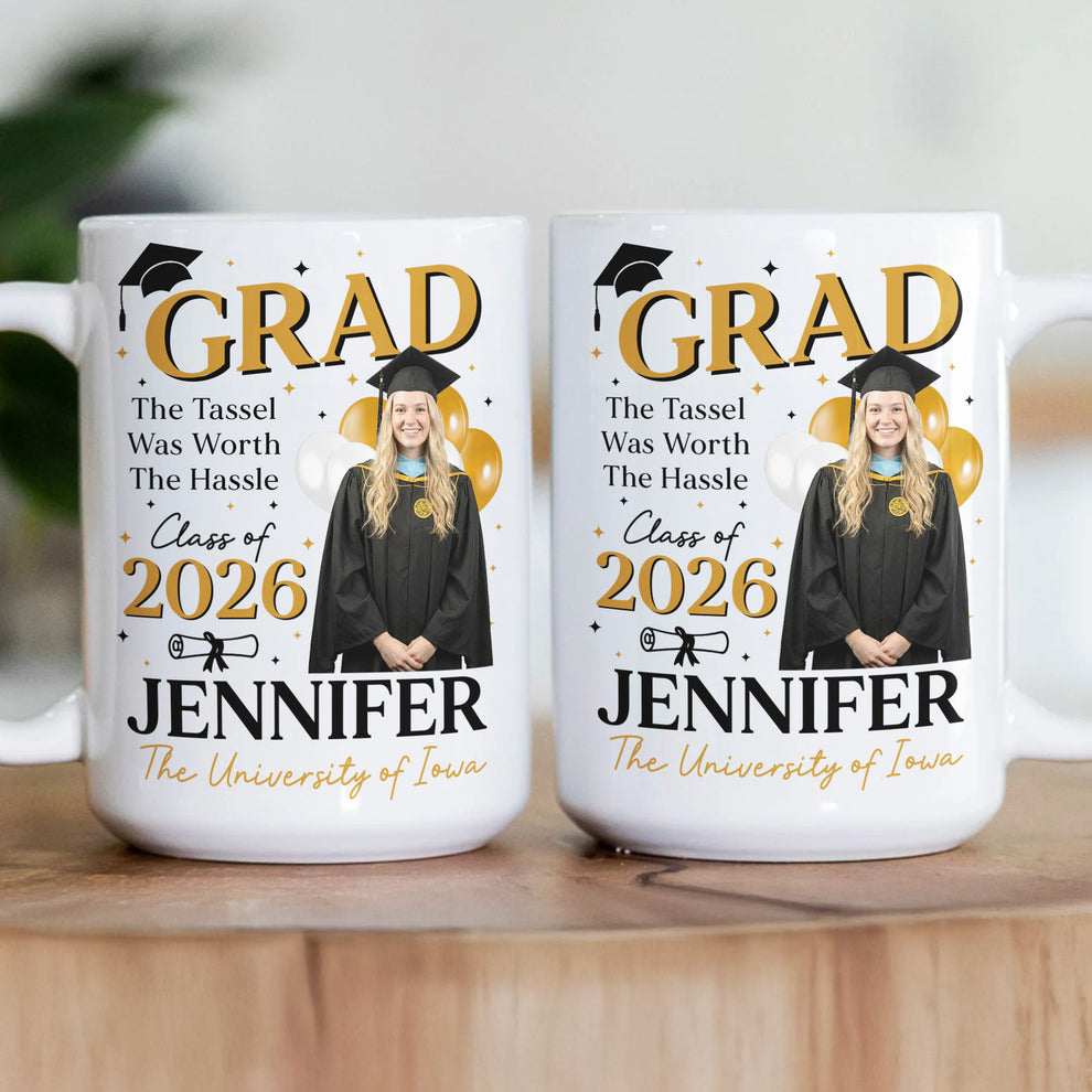 Graduation Magazine - Personalized Photo Mug – Macorner