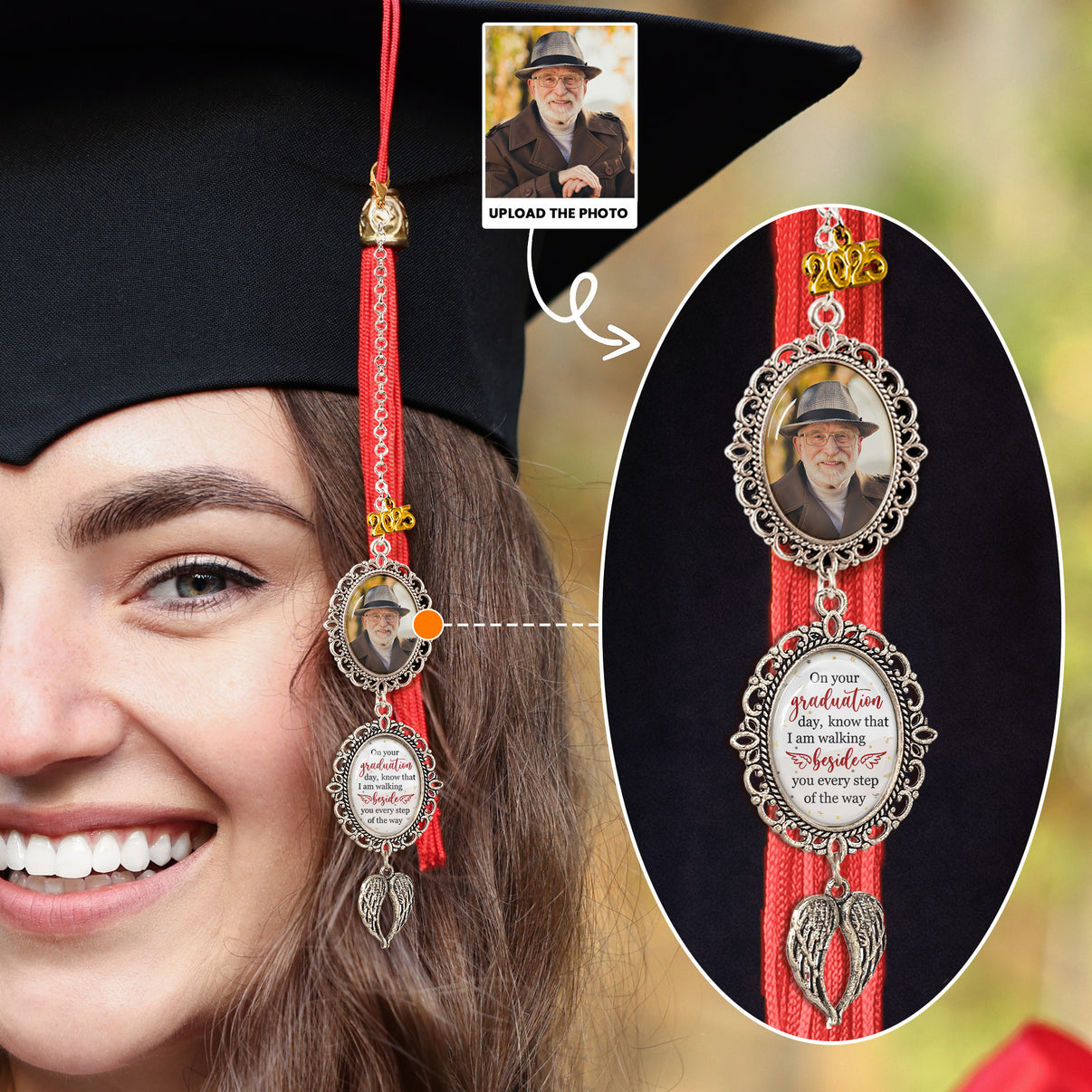 Graduation Set Gift - Personalized Graduation Cap Topper And Tassel ...