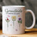 Grandkids Make Life More Grand Patchwork Flowers - Personalized Mug ...