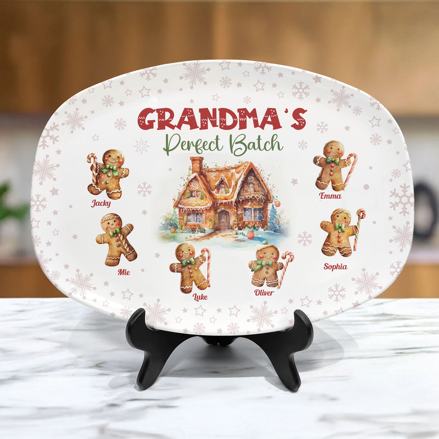 Grandma's Perfect Batch - Personalized Platter - Gift For Grandma ...