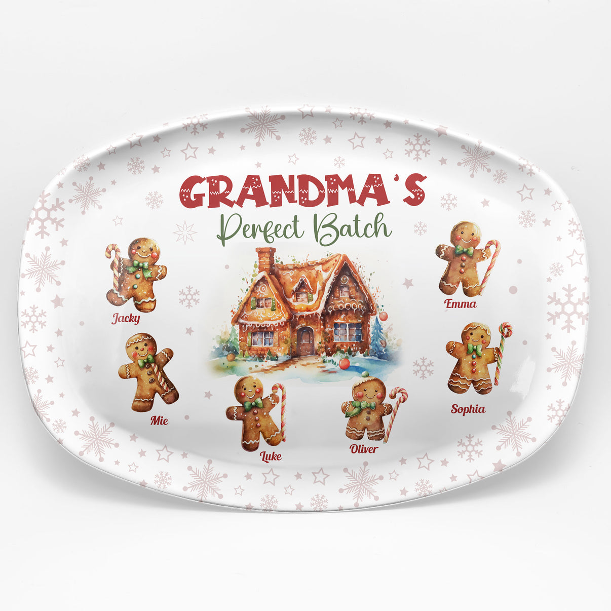 Grandma's Perfect Batch - Personalized Platter - Gift For Grandma ...