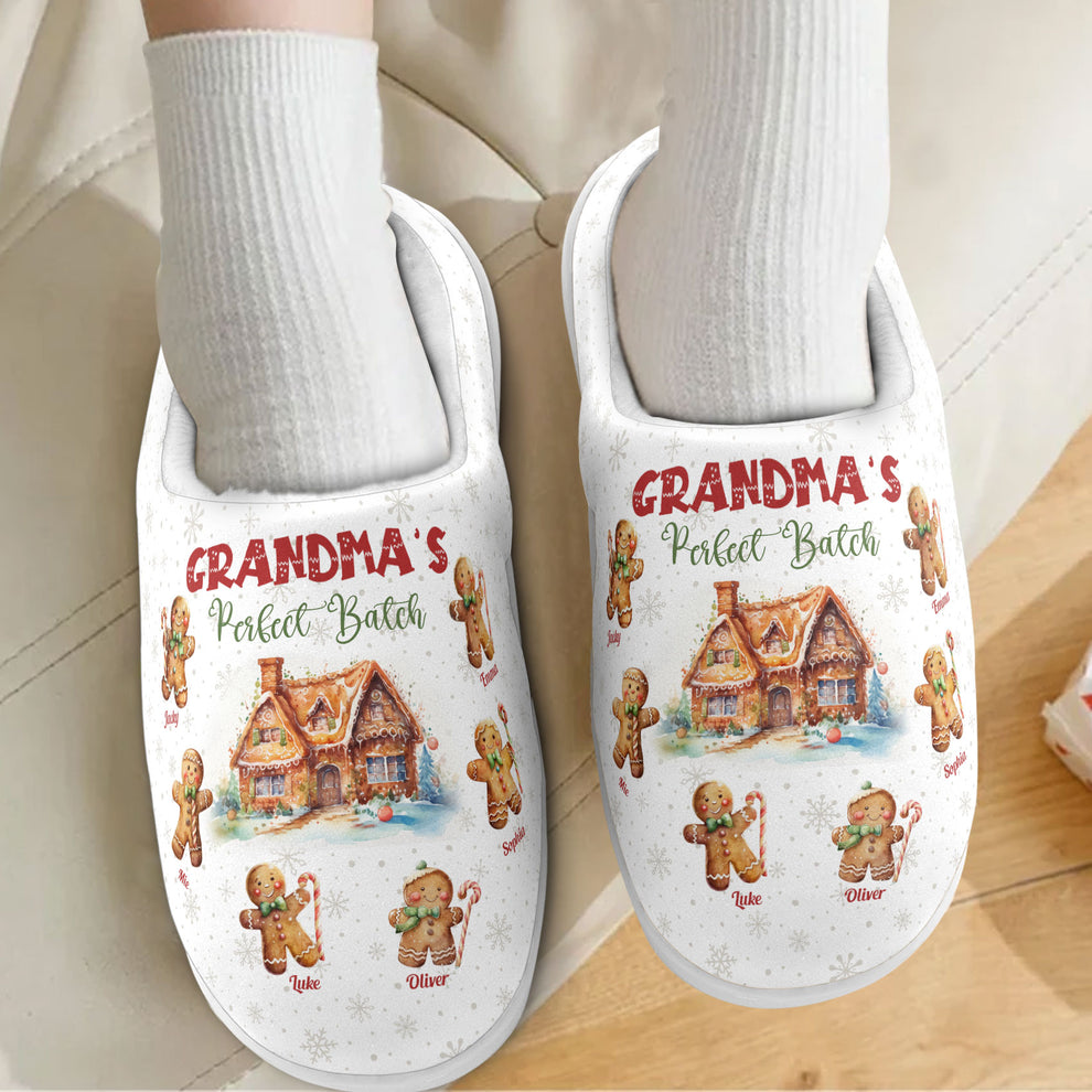 Grandma's Perfect Patch - Personalized Slippers – Macorner
