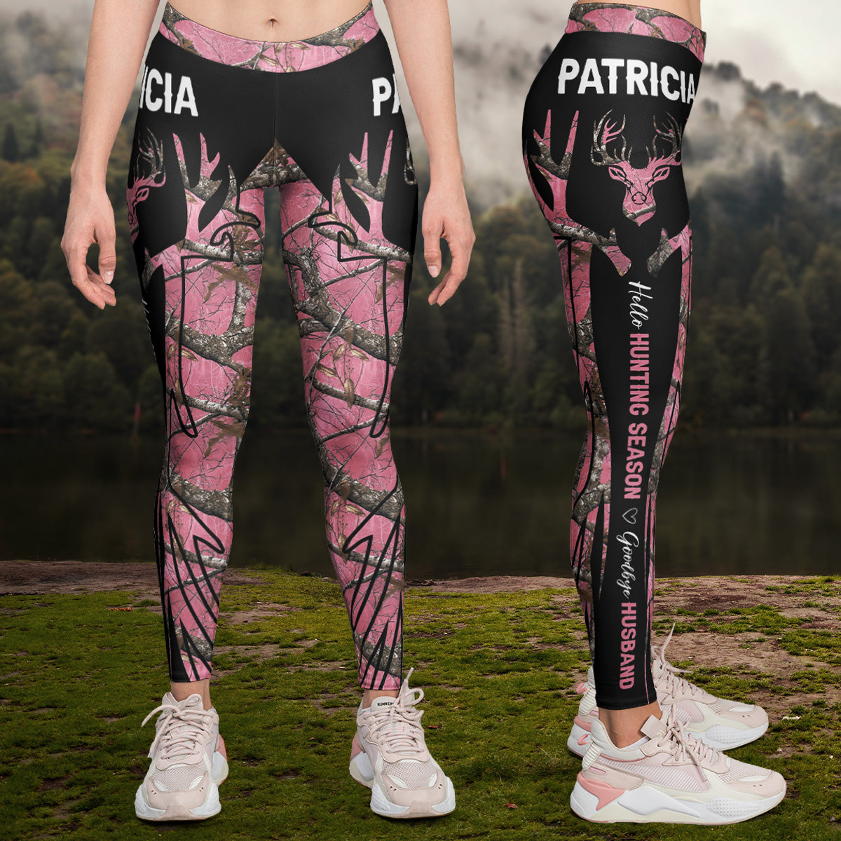 Hello Hunting Season Goodbye Husband - Personalized Legging – Macorner