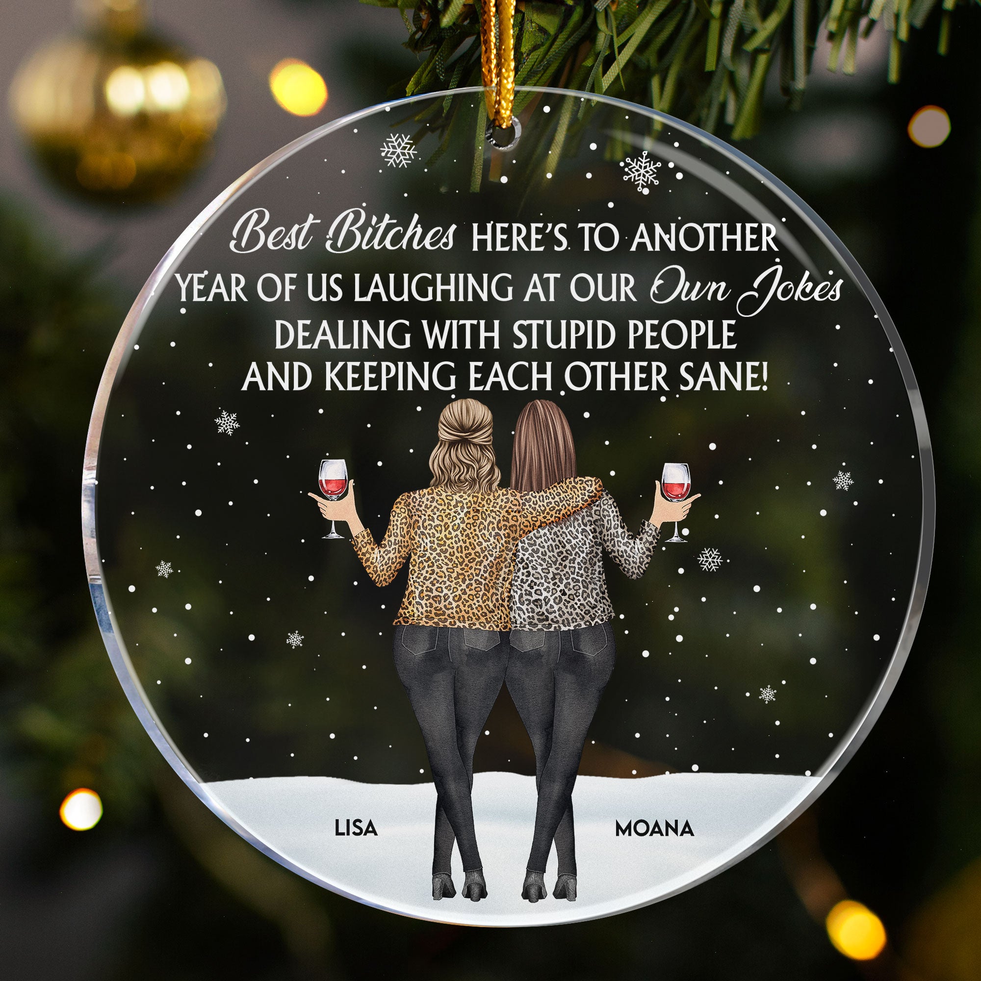 Here's To Another Year Of Us Laughing At Our Own Jokes - Personalized ...