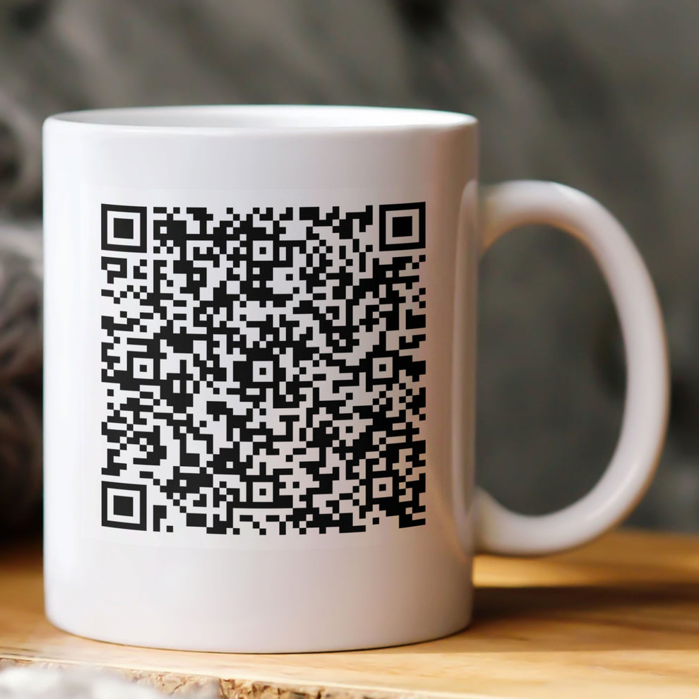 Hidden Swear Words In A Mug Custom QR Voice - Personalized Mug – Macorner