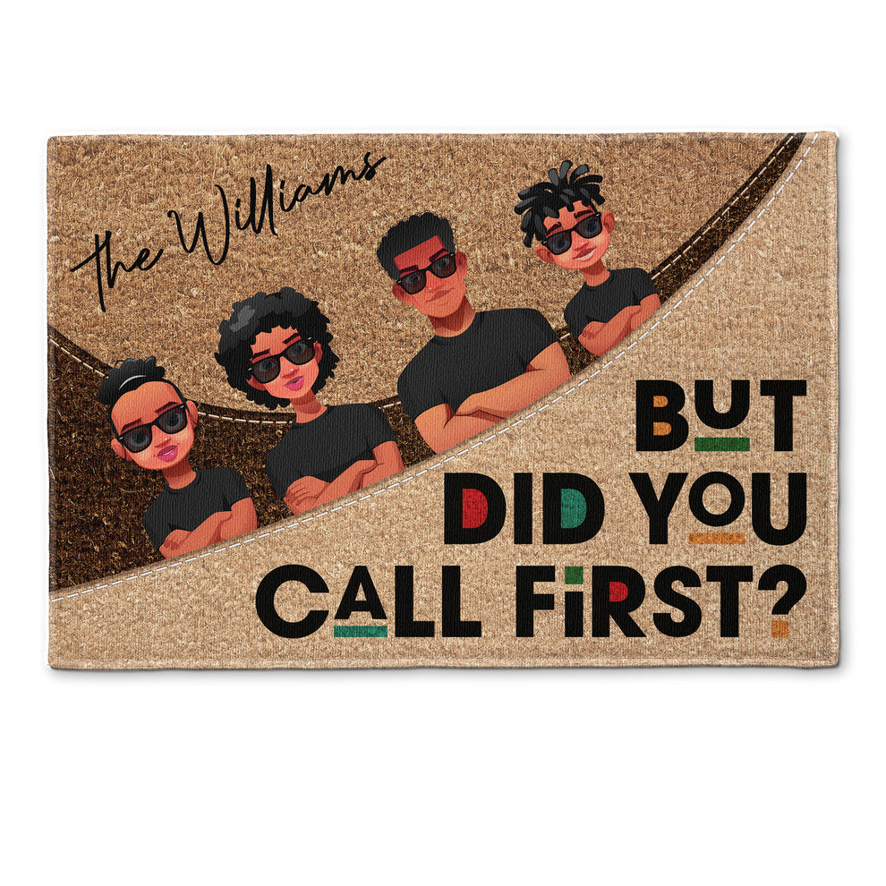 Home Decor But Did You Call First - Personalized Doormat – Macorner