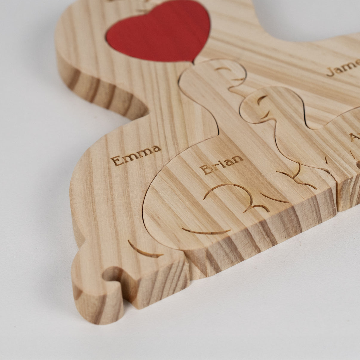 Home Is Where We Are Together Dinosaur Family Puzzle - Personalized ...