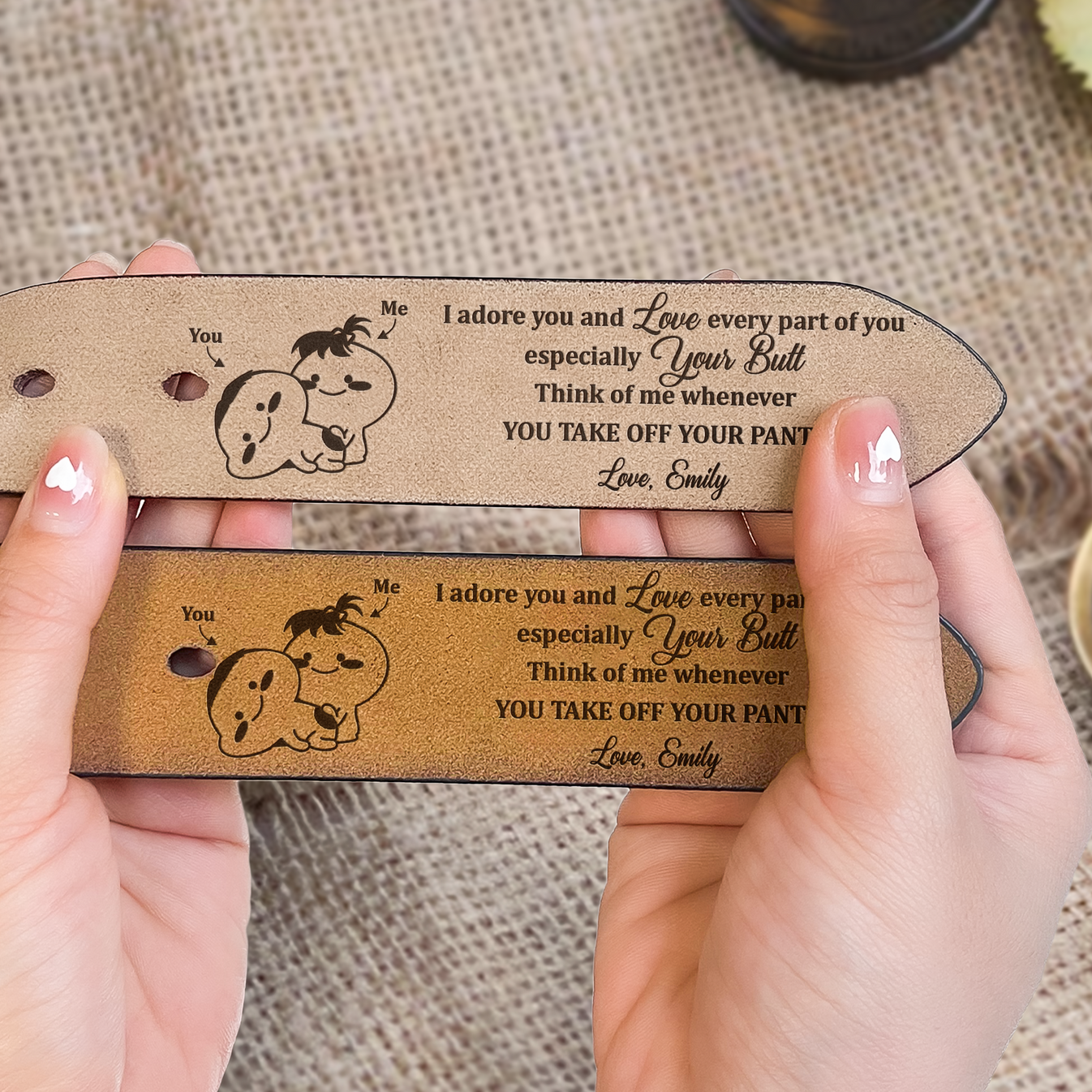 I Adore You And Love Every Part Of You Anniversary Gift - Personalized ...