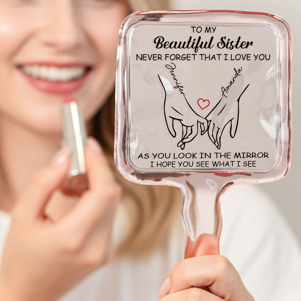 I Hope You See What I See - Personalized Handheld Mirror – Macorner