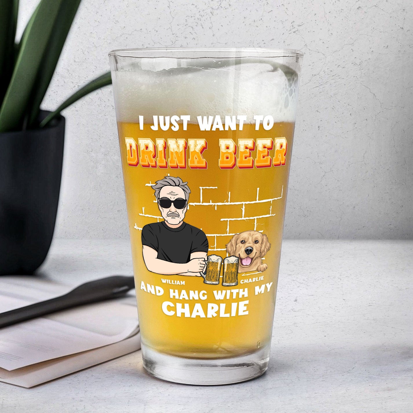 Father's Day Gifts, I Just Want To Drink Beer And Hang With My Dogs Do ...