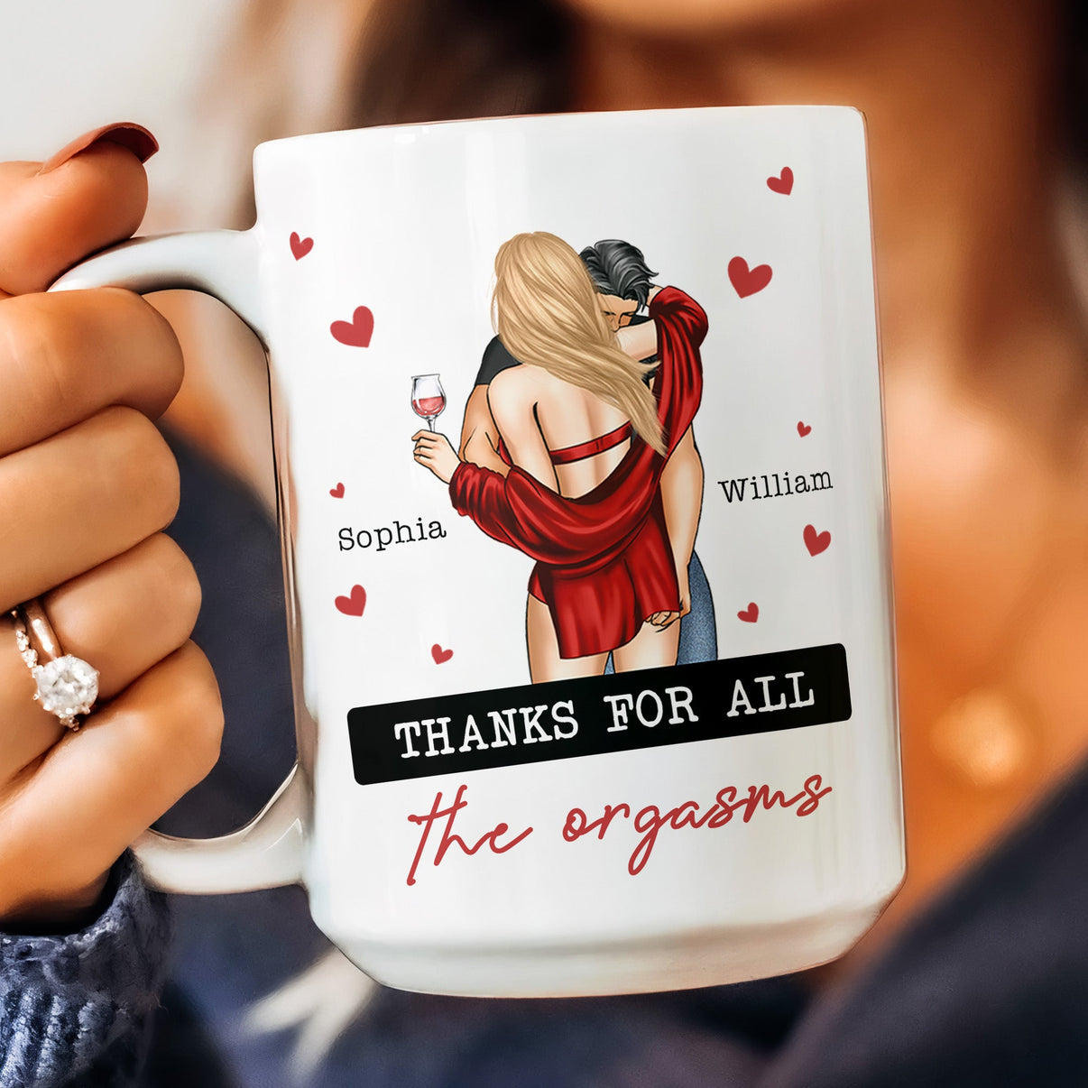 I Love You For Your Personality Anniversary Gift - Personalized Mug – Macorner