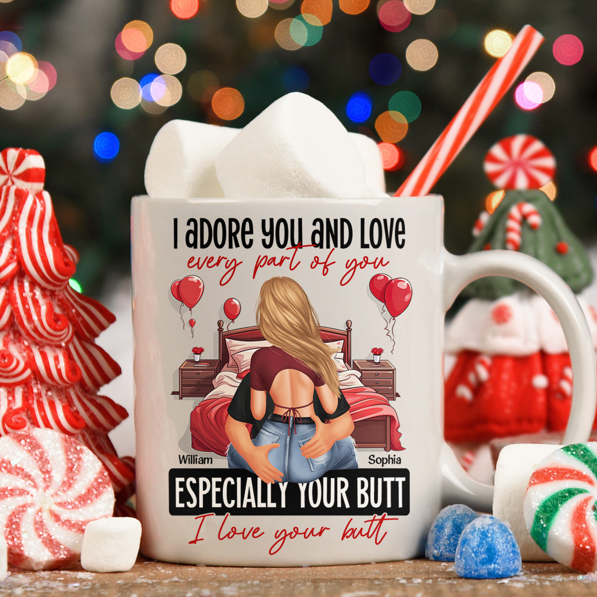 I Love Your Butt - Personalized Mug – Macorner