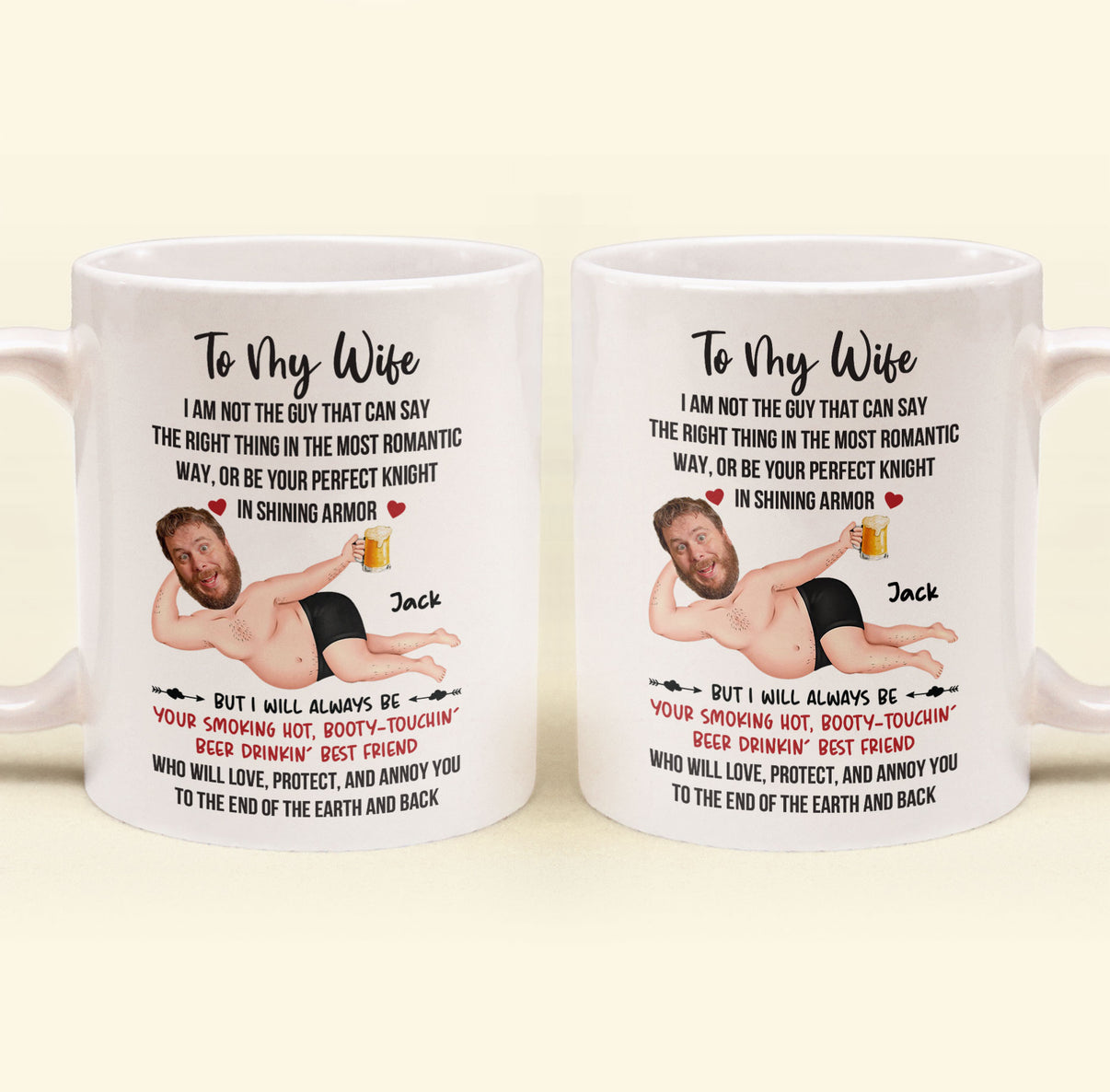I Will Always Be Your Smoking Hot Husband - Personalized Mug – Macorner