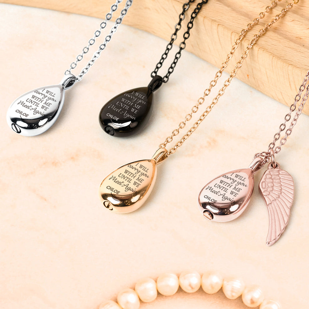 I Will Carry You With Me - Personalized Urn Necklace – Macorner