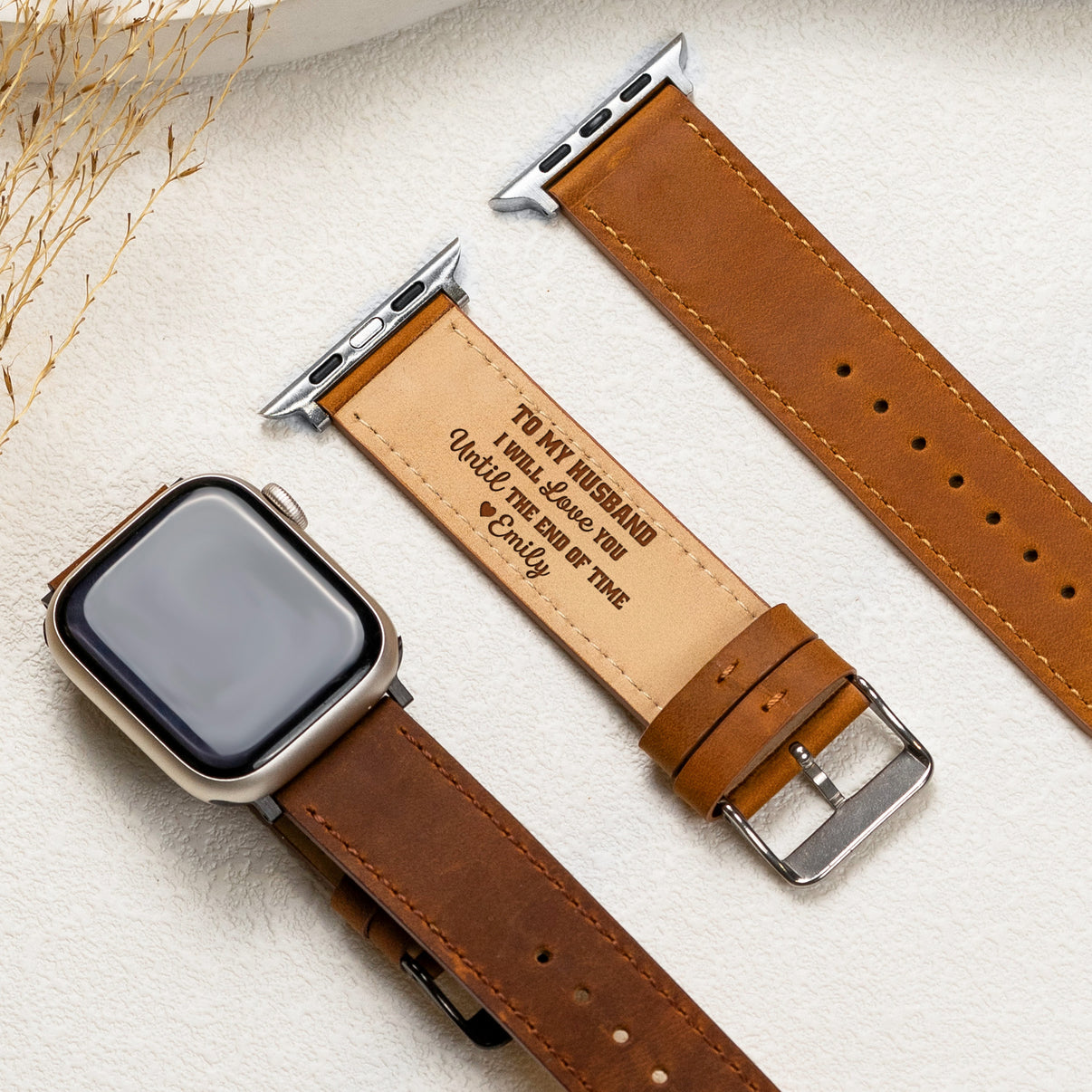 I Will Love You Until The End Of Time - Personalized Watch Band – Macorner