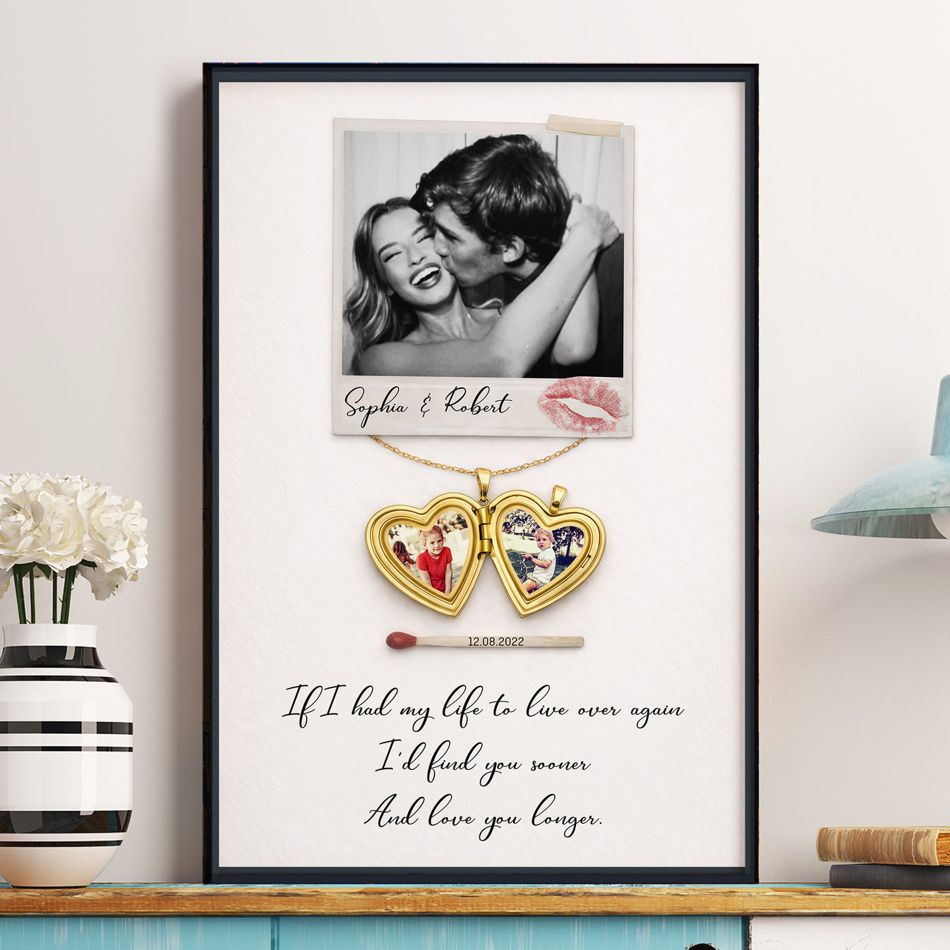 I’d Find You Sooner And Love You Longer - Custom Couples Photo ...