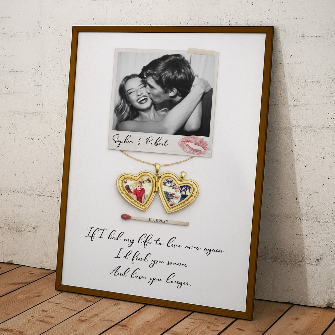 I’d Find You Sooner And Love You Longer - Custom Couples Photo ...
