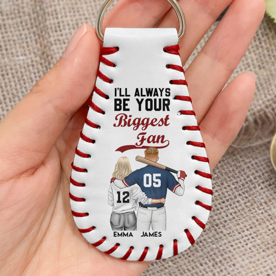 Leather Baseball Keychain – Macorner