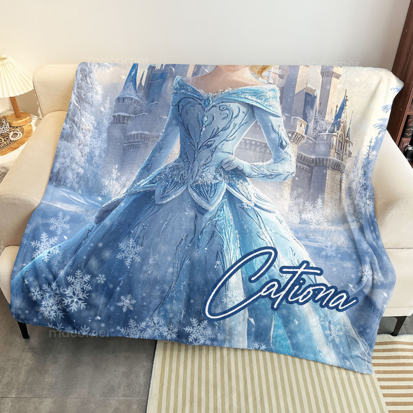 Ice Princess - Gifts For Little Girls, Daughter - Custom Face & Name ...