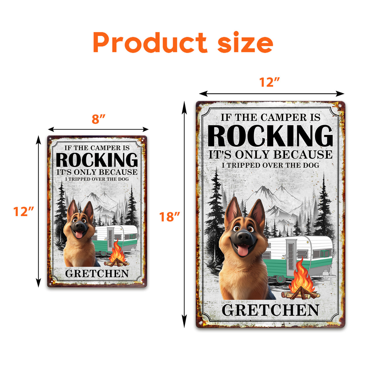 If The Camper Is Rocking It's Because I Tripped Over The Dog ...