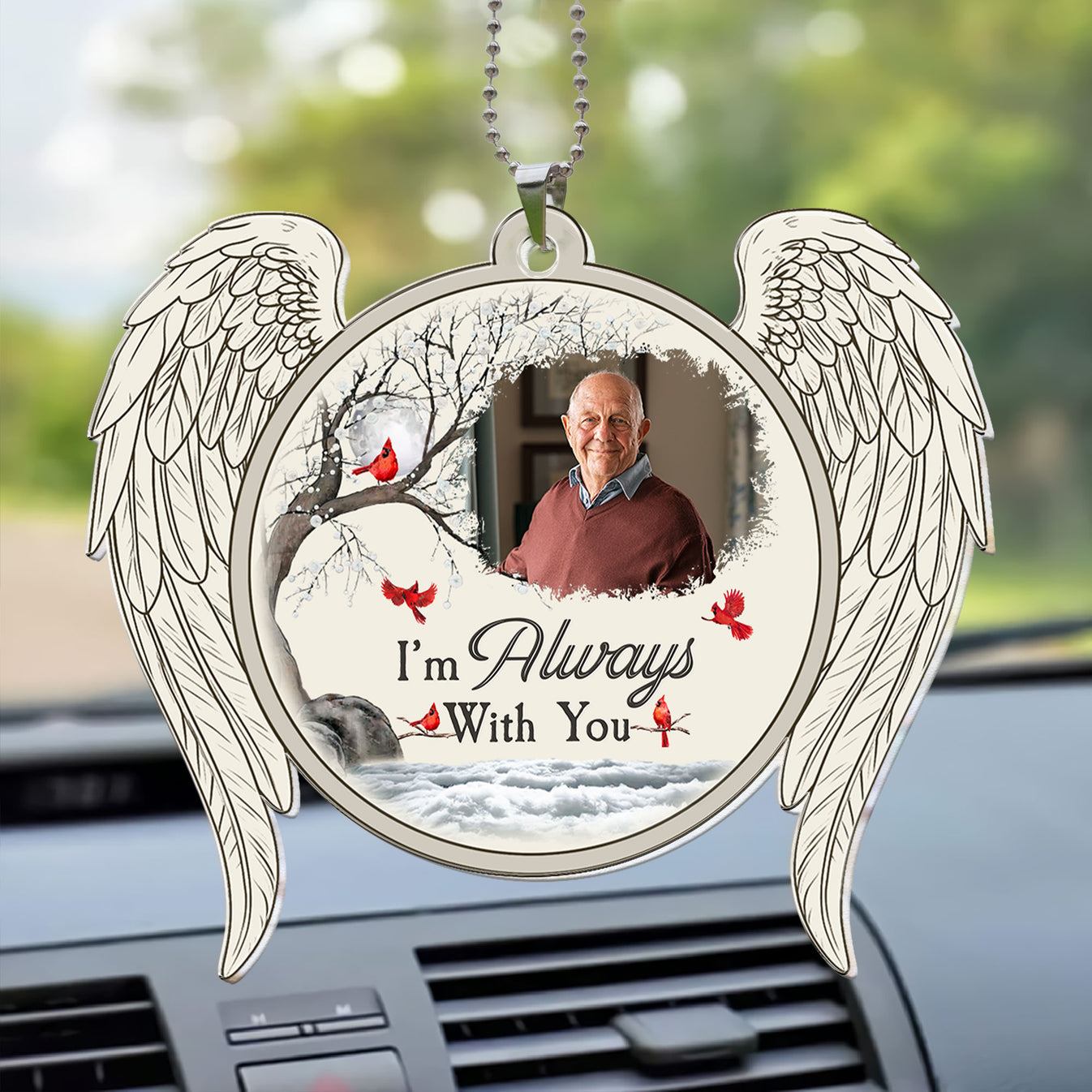 I'm Always With You New Version Memorial Sympathy Gift - Personalized ...