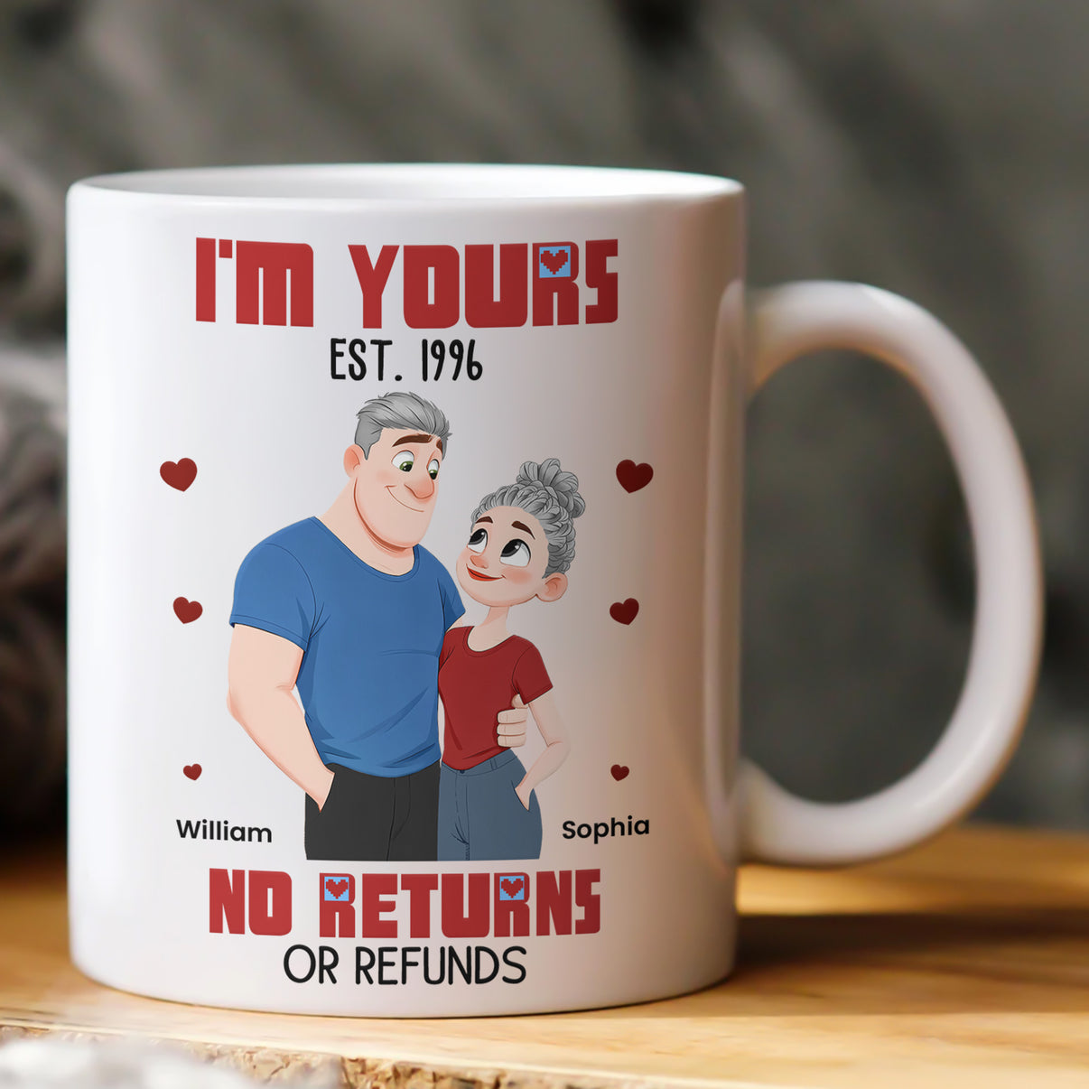 I'm Yours No Returns Or Refunds New Version Cartoon Couple ...