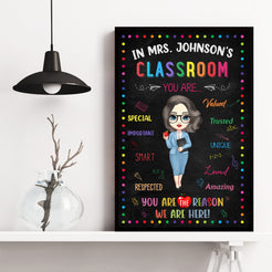 In This Classroom You Are - Personalized Poster – Macorner