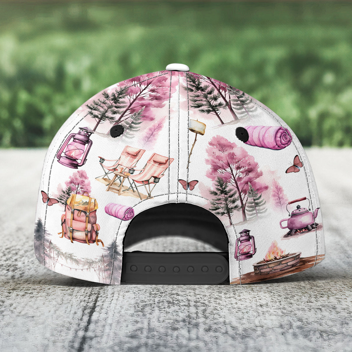 Just A Girl Who Loves Camping Camping Queen Coquette Ver - Personalized ...