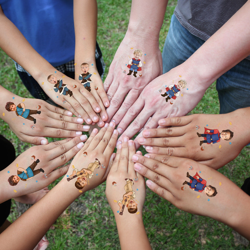 Kid Tattoo Custom Face - Personalized Photo Tattoo – Macorner