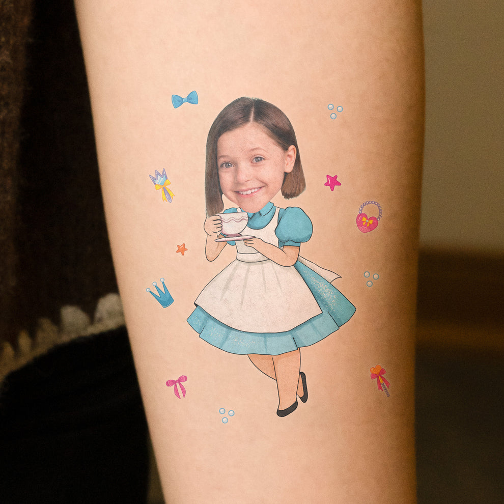 Kid Tattoo Custom Face - Personalized Photo Tattoo – Macorner