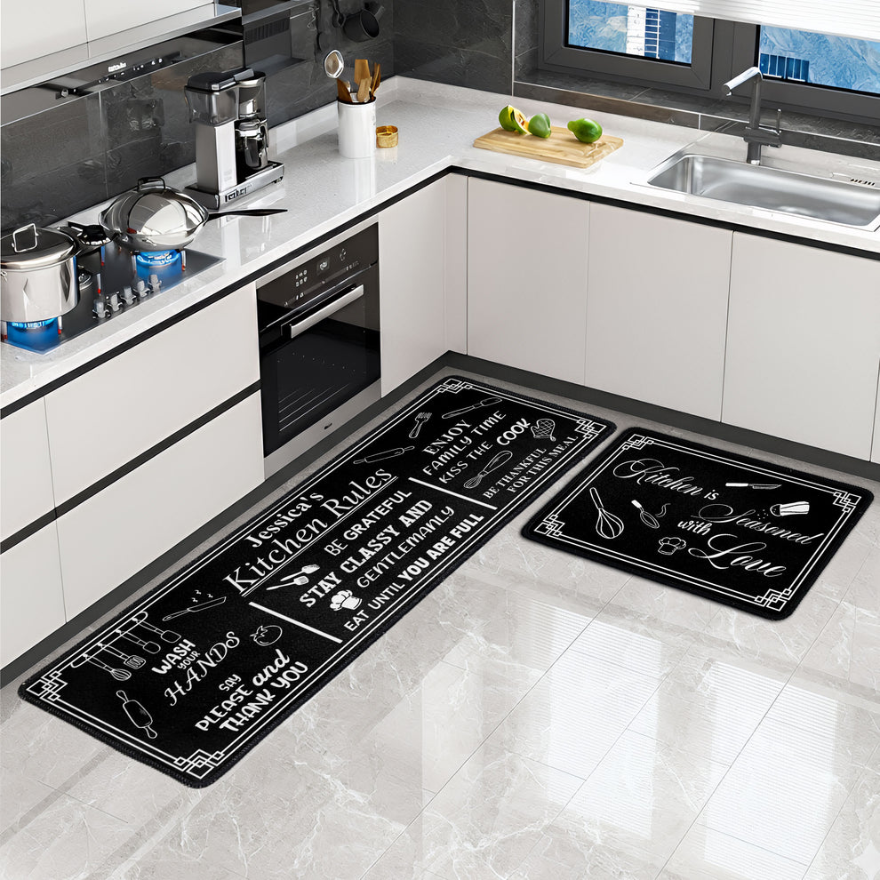 Kitchen Rules - Personalized Runner Rug – Macorner