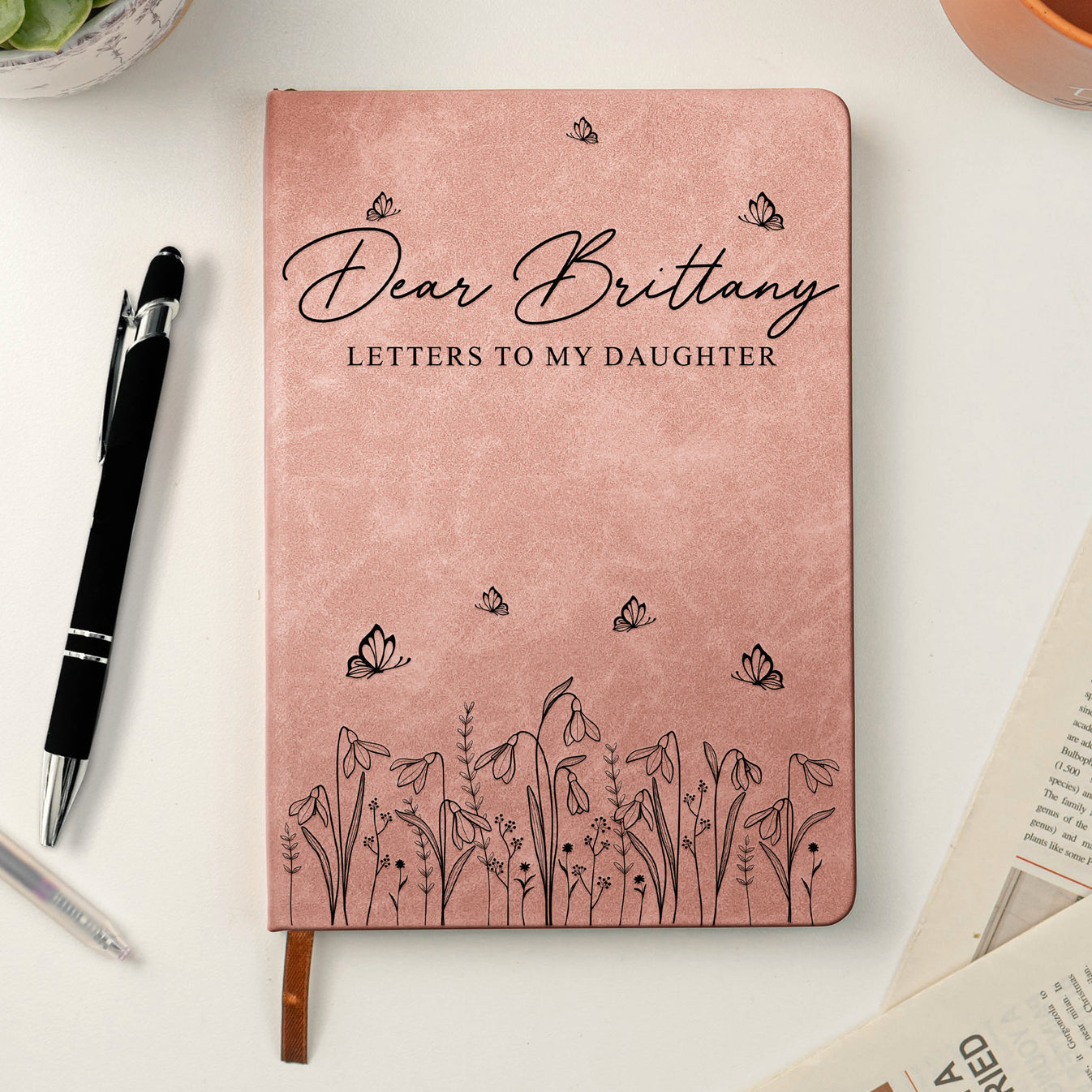 Letters To My Daughter, Sister, Mom, Friend - Memory Keepsake For Her ...