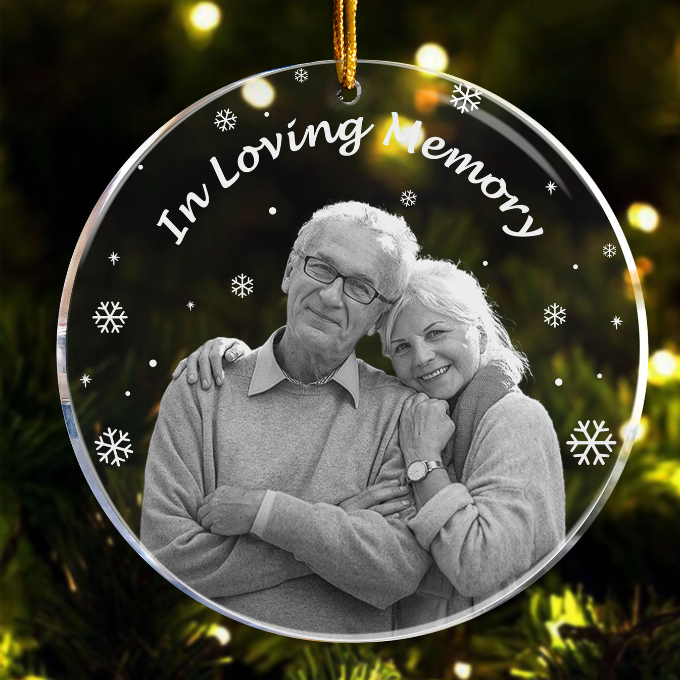 Memorial In Loving Memory Forever In Our Hearts - Personalized Acrylic ...