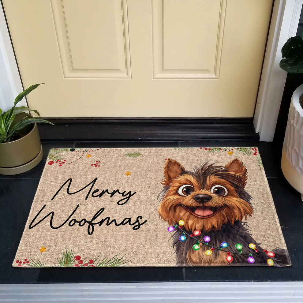 Merry Woofmas - Personalized Doormat – Macorner