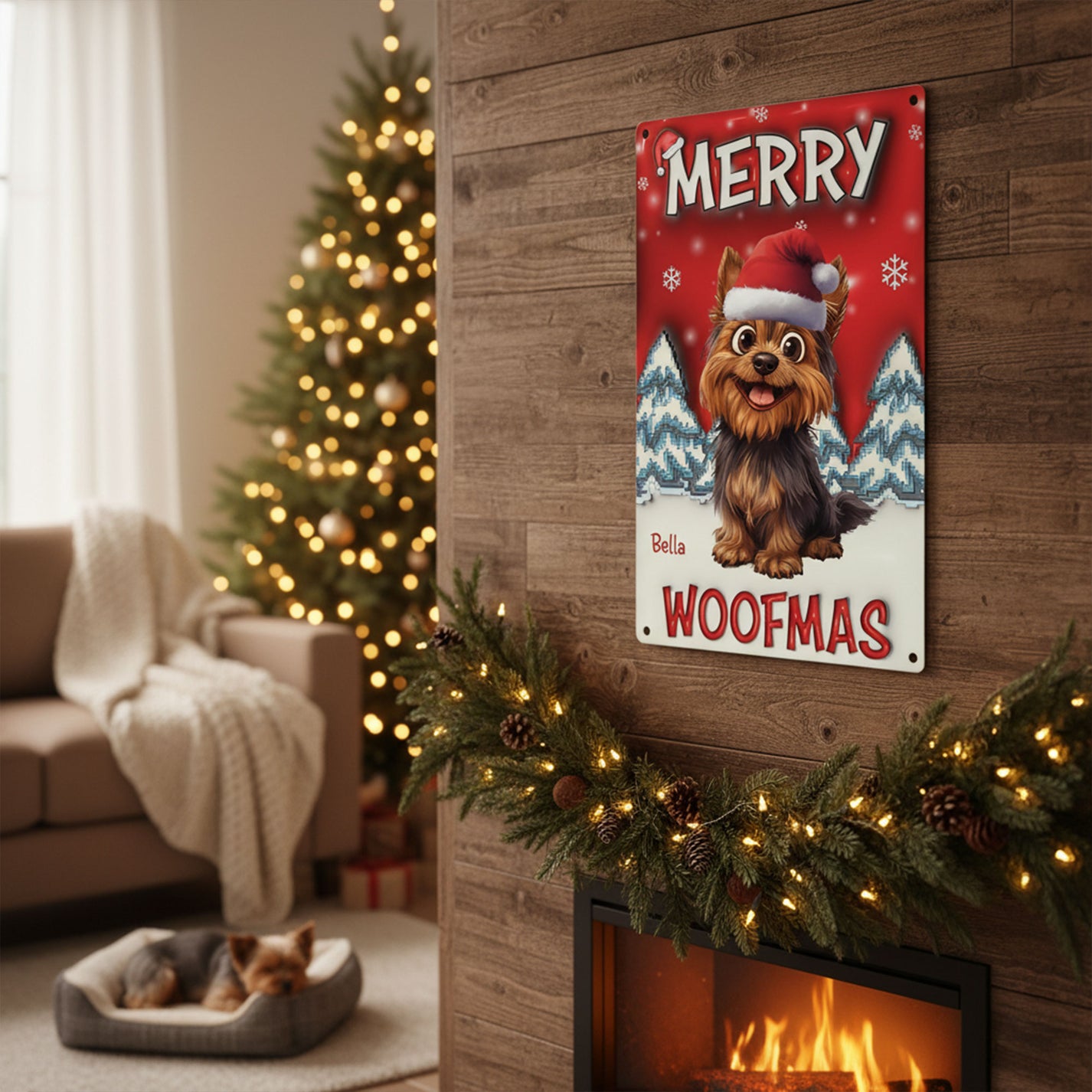 Merry Woofmas - Personalized Metal Sign – Macorner