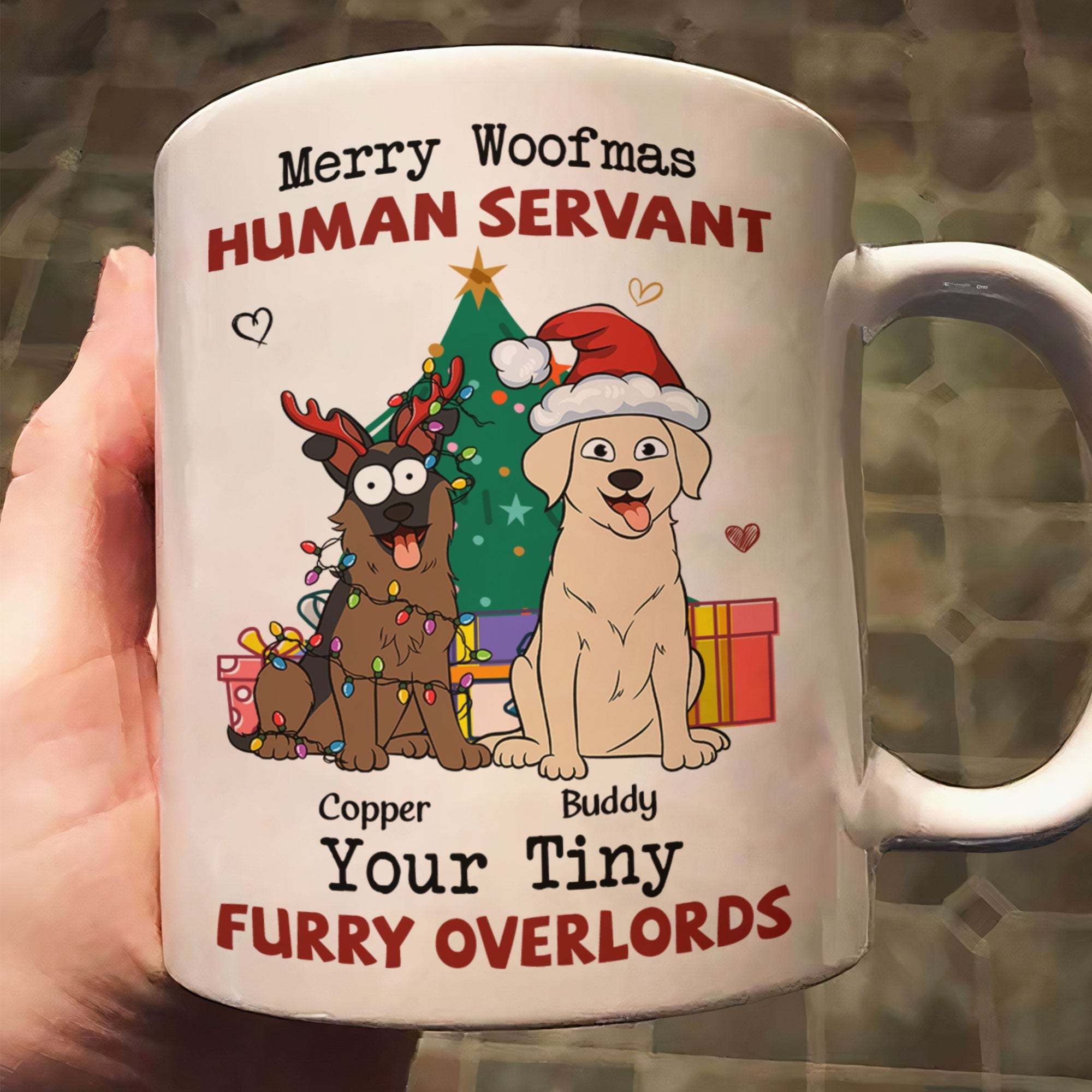Merry Woofmas - Personalized Mug – Macorner